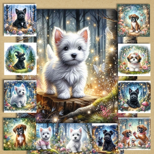 Mystical/Festive Forest Mixed Bundle Pups 7 - CUP1309994_77133 ...