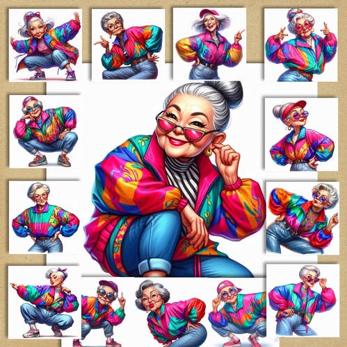 Groovy Gran 2 - CUP1312829_77133 | Craftsuprint