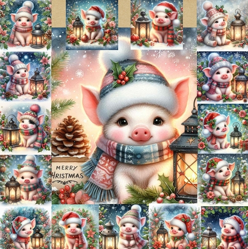 Piggin Christmas 2 CUSTOMER REQUEST - CUP1313176_77133 | Craftsuprint