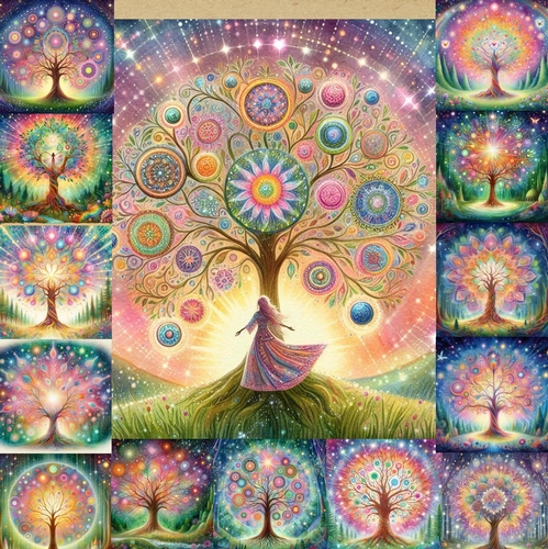 Beautiful Aura Tree - CUP1315516_77133 | Craftsuprint