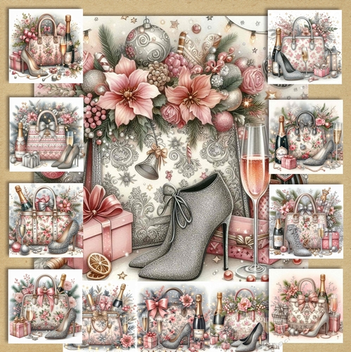 Christmas Handbags 3 - CUP1320067_77133 | Craftsuprint