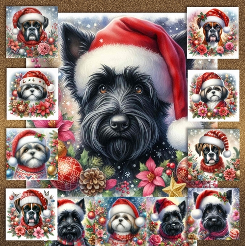Christmas Decoration Dogs 7 - CUP1322847_77133 | Craftsuprint
