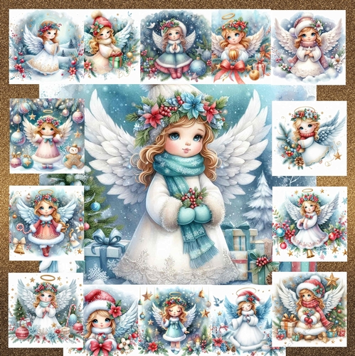 Christmas Angels - CUP1323118_77133 | Craftsuprint