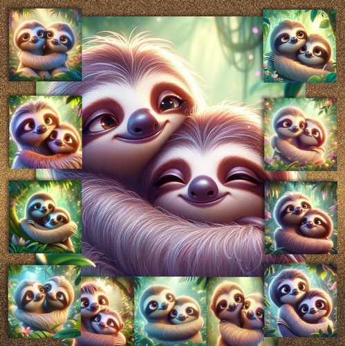 Sloth Hugs - CUP1323505_77133 | Craftsuprint