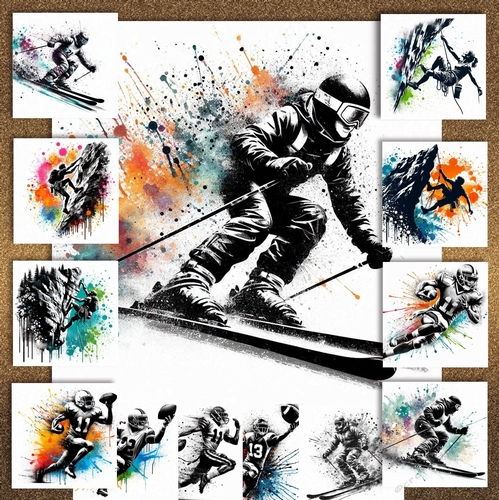 Stenil Sport Mix - CUP1323511_77133 | Craftsuprint