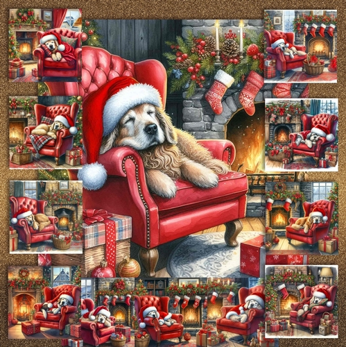 Christmas Snooze - CUP1325858_77133 | Craftsuprint