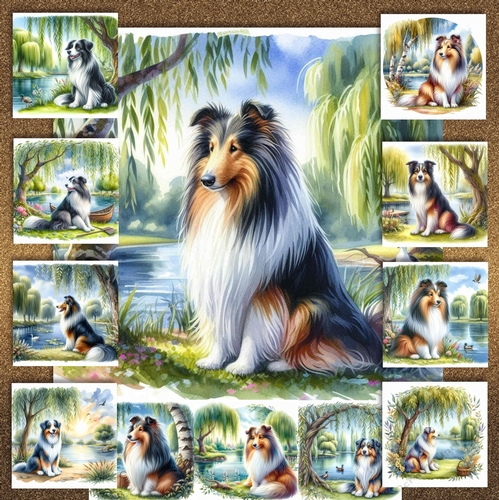 Willow Tree Lake Dogs 2 - CUP1328397_77133 | Craftsuprint