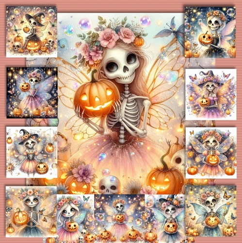 Halloween Skelly Fairy 1 - CUP1333552_77133 | Craftsuprint