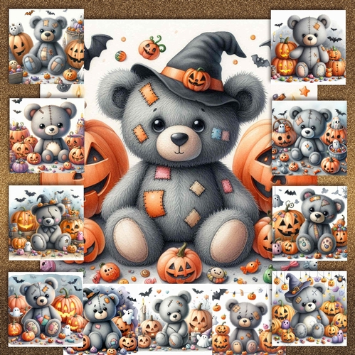 Halloween Bears - CUP1337222_77133 | Craftsuprint
