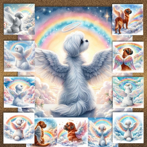 Rainbow Bridge Dogs 1 - CUP1339386_77133 | Craftsuprint