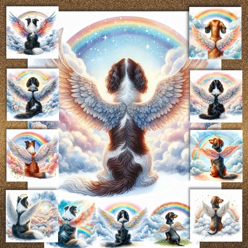 Rainbow Bridge Dogs 4 - CUP1339389_77133 | Craftsuprint