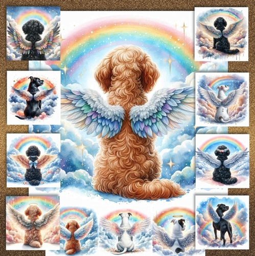 Rainbow Bridge Dogs 6 - CUP1339391_77133 | Craftsuprint