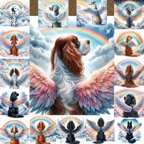 Rainbow Bridge Dogs 15 - CUP1339401_77133 | Craftsuprint