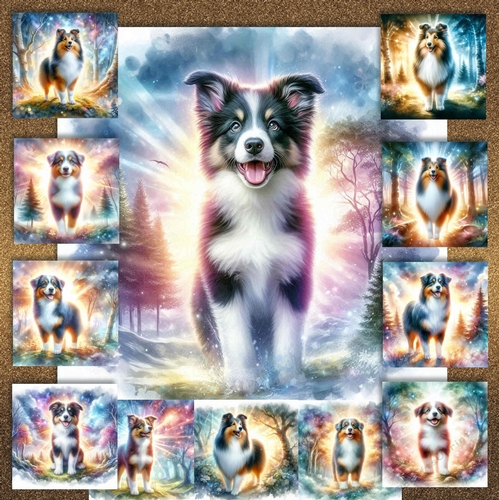 Dreamy Forest Pups 3 - CUP1340316_77133 | Craftsuprint