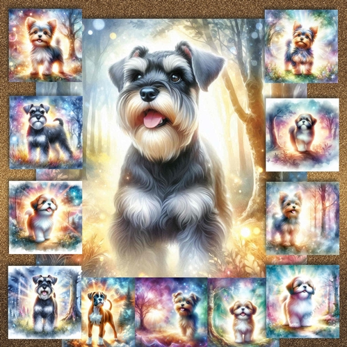 Dreamy Forest Pups 9 - CUP1340322_77133 | Craftsuprint