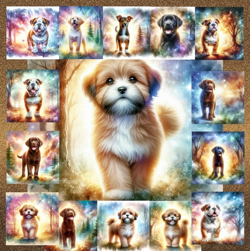 Dreamy Forest Pups 13 - CUP1340326_77133 | Craftsuprint