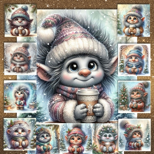 Winter Trolls 1 - CUP1341437_77133 | Craftsuprint