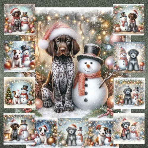 Frosty Paws and Snowy Smiles 1 - CUP1344501_77133 | Craftsuprint