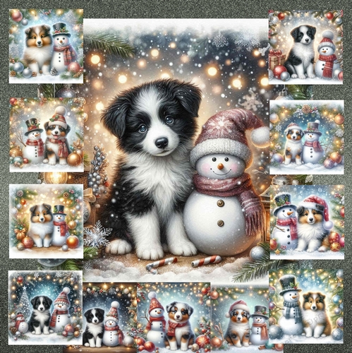Frosty Paws and Snowy Smiles 5 - CUP1344505_77133 | Craftsuprint
