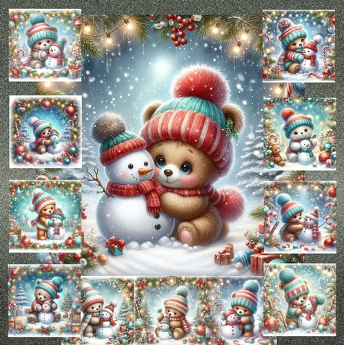 Lets Build A Snowman 2 - CUP1346146_77133 | Craftsuprint