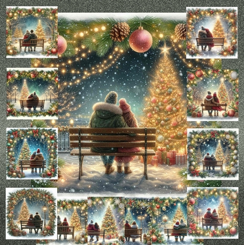 Christmas Bench - CUP1346890_77133 | Craftsuprint