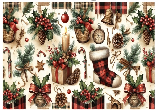 Rustic Christmas Farmhouse Background 6 - CUP1347085_77133 | Craftsuprint