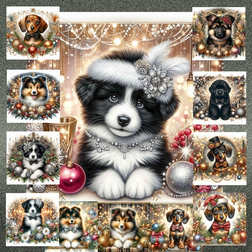 Holiday Paws & Sparkles 5 - CUP1349405_77133 | Craftsuprint