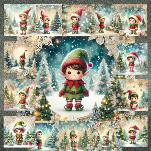 Little Boy Elf - CUP1350492_77133 | Craftsuprint