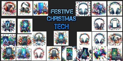 Festive Christmas Tech - CUP1350664_77133 | Craftsuprint