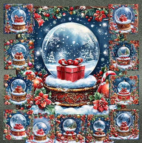 Beautiful Snow Globes - CUP1351412_77133 | Craftsuprint