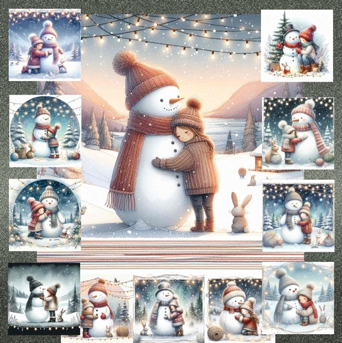 Snow Hugs - CUP1352913_77133 | Craftsuprint