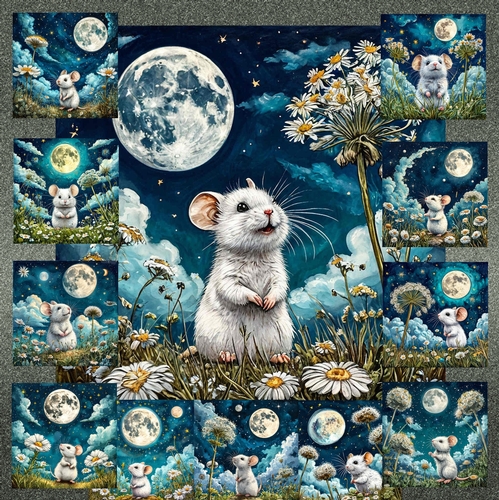 Moon Mice - CUP1354664_77133 | Craftsuprint