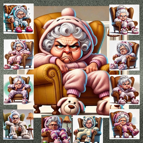 Grumpy Nan - CUP1355056_77133 | Craftsuprint