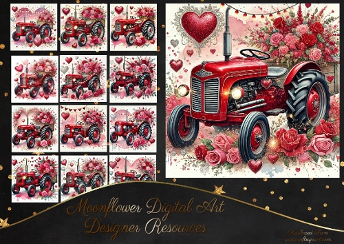 Valentine Tractors - CUP1356939_77133 | Craftsuprint