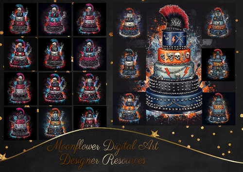 Punk Rock Cakes - CUP1360157_77133 | Craftsuprint