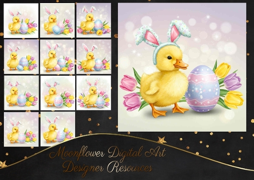 Easter Ducky - CUP1360276_77133 | Craftsuprint