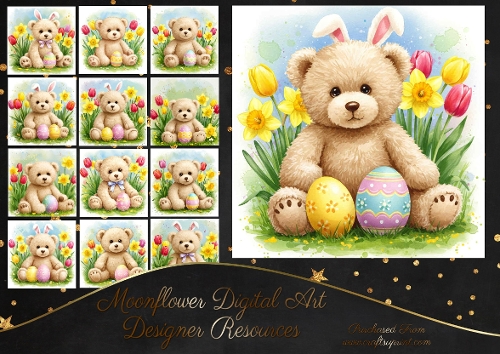 Easter Bears - CUP1362538_77133 | Craftsuprint