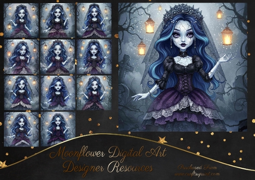 Corpse Bride Dolls - CUP1362747_77133 | Craftsuprint