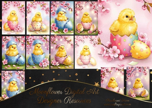 Easter Egg Chicks - CUP1368958_77133 | Craftsuprint