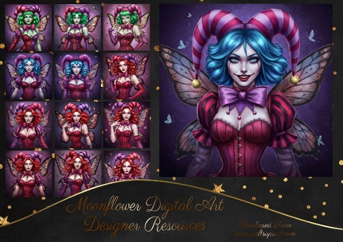 Jester girls - CUP1369270_77133 | Craftsuprint