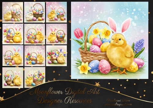 Easter Chicks - CUP1370599_77133 | Craftsuprint