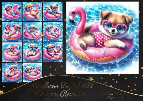 Pool Pups - CUP1373389_77133 | Craftsuprint