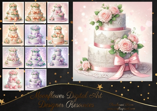 Wedding Cakes - CUP1396177_77133 | Craftsuprint