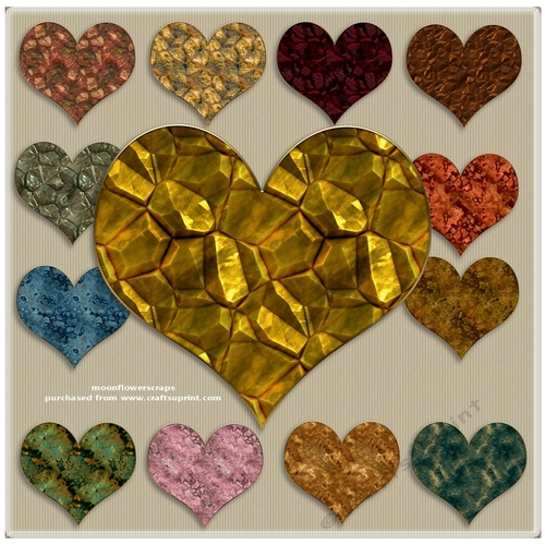 Rustic hearts 2 - CUP791994_77133 | Craftsuprint