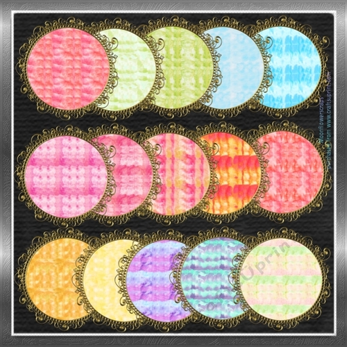 Watercolour Circle deco Mats - CUP914488_77133 | Craftsuprint