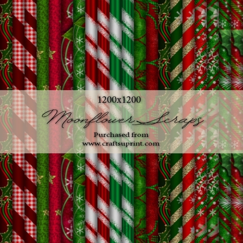 Holly Jolly Christmas Backgrounds - CUP916181_77133 | Craftsuprint