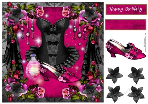 Burlesque Birthday - CUP956880_77133 | Craftsuprint