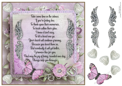 Sympathy Butterfly - CUP956885_77133 | Craftsuprint