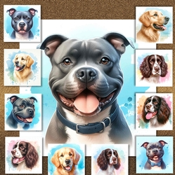 Dog Portraits 4 - Photo by ScouseMouse Creations