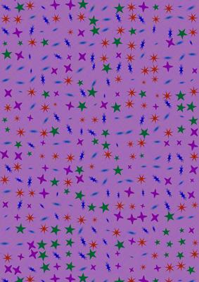 Purple Stars Backing Paper - CUP150452_172 | Craftsuprint